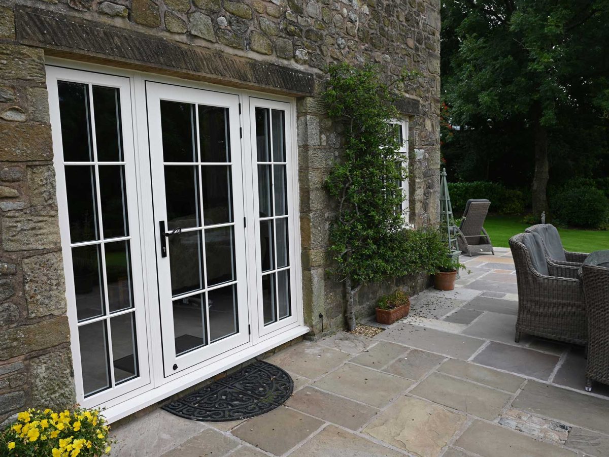 White Residence Ascot Doors