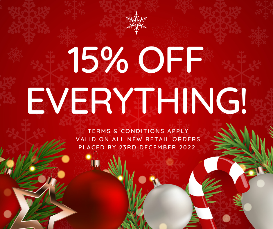 15% OFF EVERYTHING graphic